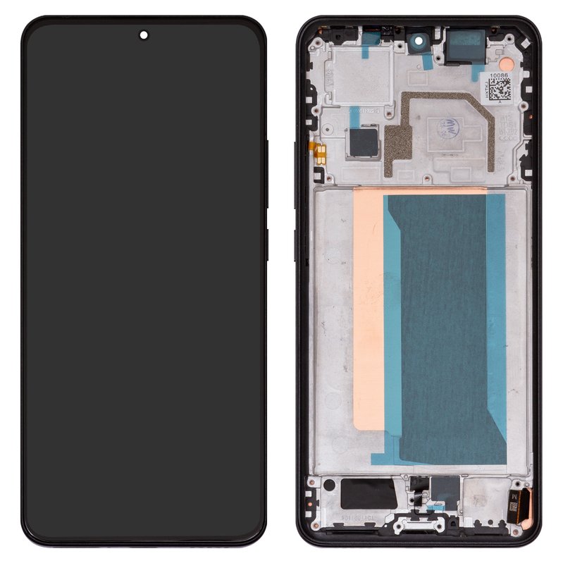LCD compatible with Xiaomi 13T, 13T Pro, Redmi K60 Ultra, (black, with ...