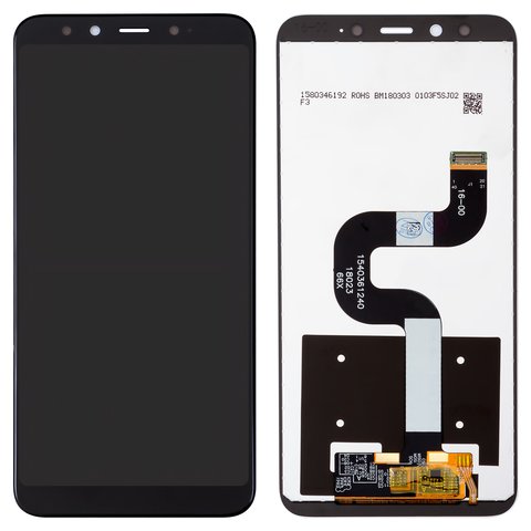 Pantalla LCD puede usarse con Xiaomi Mi 6X, Mi A2, negro, sin marco ...