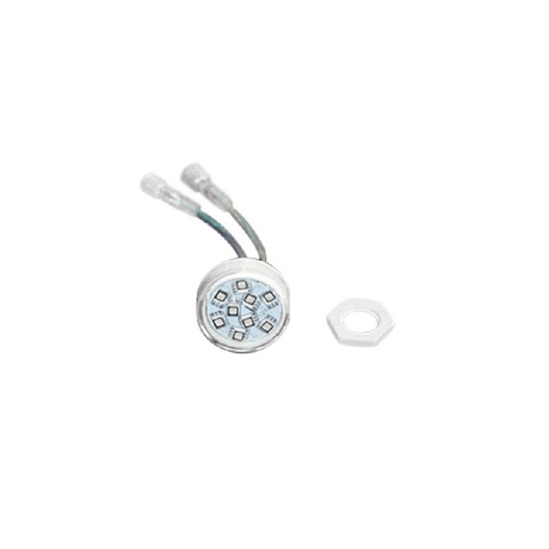 Round LED Module Kit (full color, 9 SMD5050 LEDs, 80 lm, 45 mm, IP67 ...